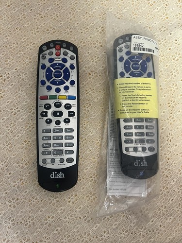 DVR Remote Controls 2 Pack Dish Network Original 21.1 IR UHF PRO TV1 And TV2 | eBay