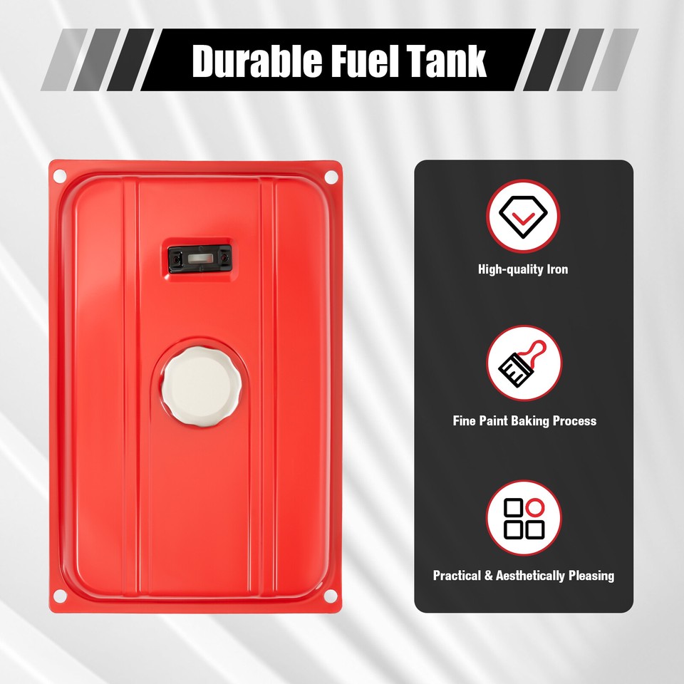 /15 L Generator Gas Fuel Gasoline Tank Rectangular For Honda Series | eBay