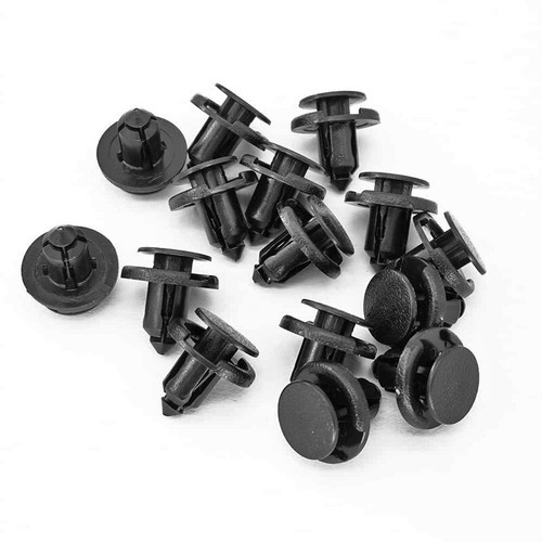 20X 8mm Hole Outer Garnish Push-Type Retainer Nylon Clips For Subaru ...