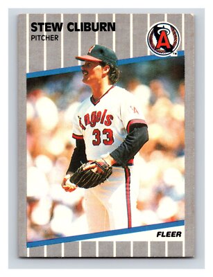 1989 Fleer #471 Stew Cliburn Mint+ | eBay