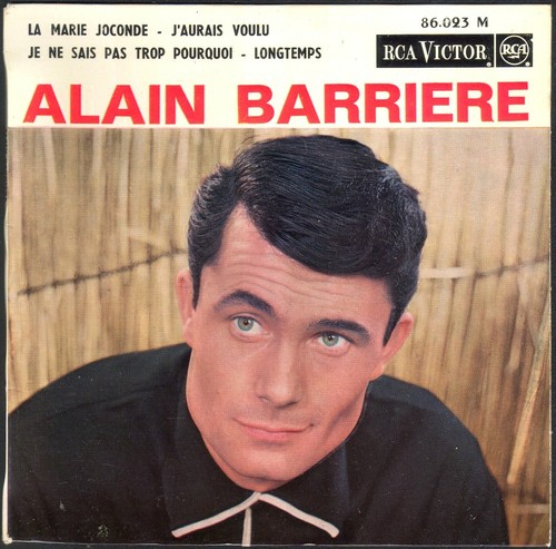 ALAIN BARRIERE LA MARIE JOCONDE 45T EP BIEM RCA VICTOR 86.023 Vinyle ...