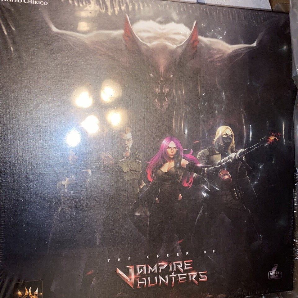 The Order Of Vampire Hunters Board Game Plus Kickstarter And Expansions ...