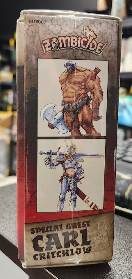 Zombicide: BLack Plague Special Guest Box- Carl Critchlow(2015)-NEW IN ...