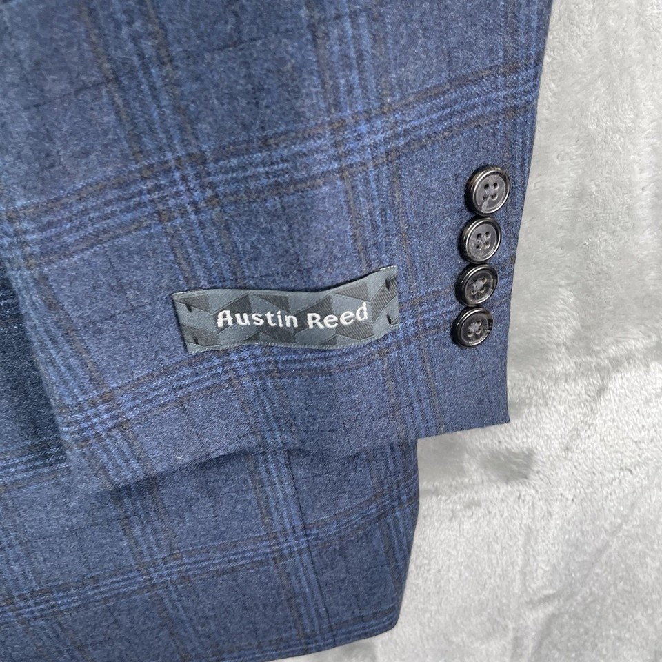Autsin Reed blazer men's size 46R Suit Jacket Sport Coat two button USA ...