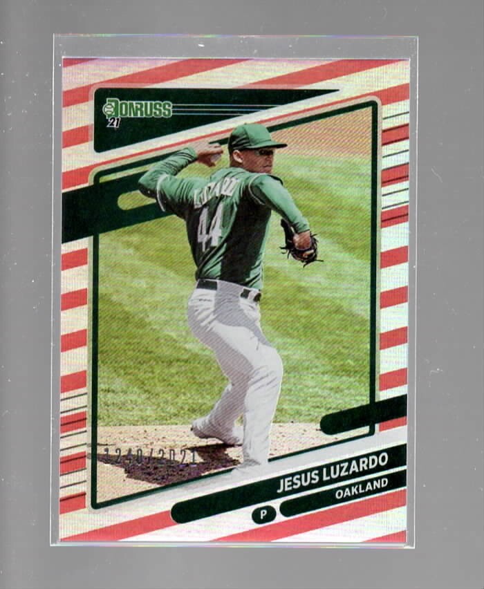 JESUS LUZARDO 2021 PANINI DONRUSS RED STRIPES CARD #184 /2021 | eBay