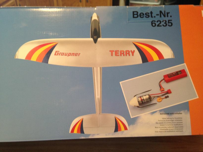 Graupner Terry RC Glider Airplane ARF Kit. | eBay
