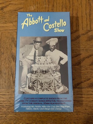 The Abbott And Costello Show VHS | eBay