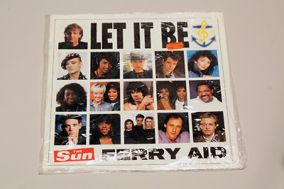 Paul McCartney - Bowie & Others "LET IT BE - FERRY AID" 1987 UK 12" LP ...