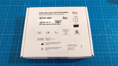LEICA BOND Objektträger Etiketten und Druckband S21.4564 | eBay