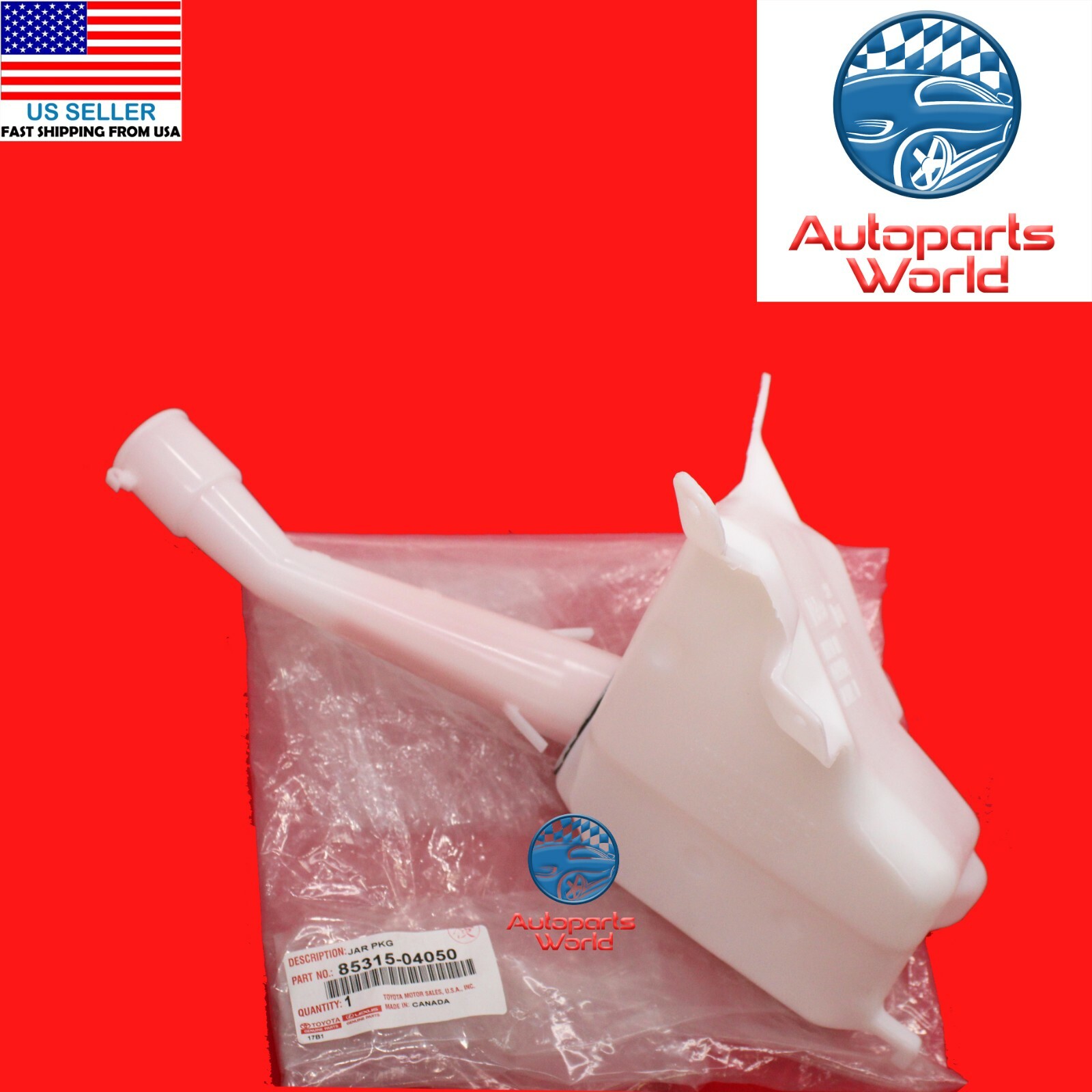GENUINE OEM TOYOTA 95-04 TACOMA WINDSHIELD WASHER FLUID RESERVOIR 85315 ...