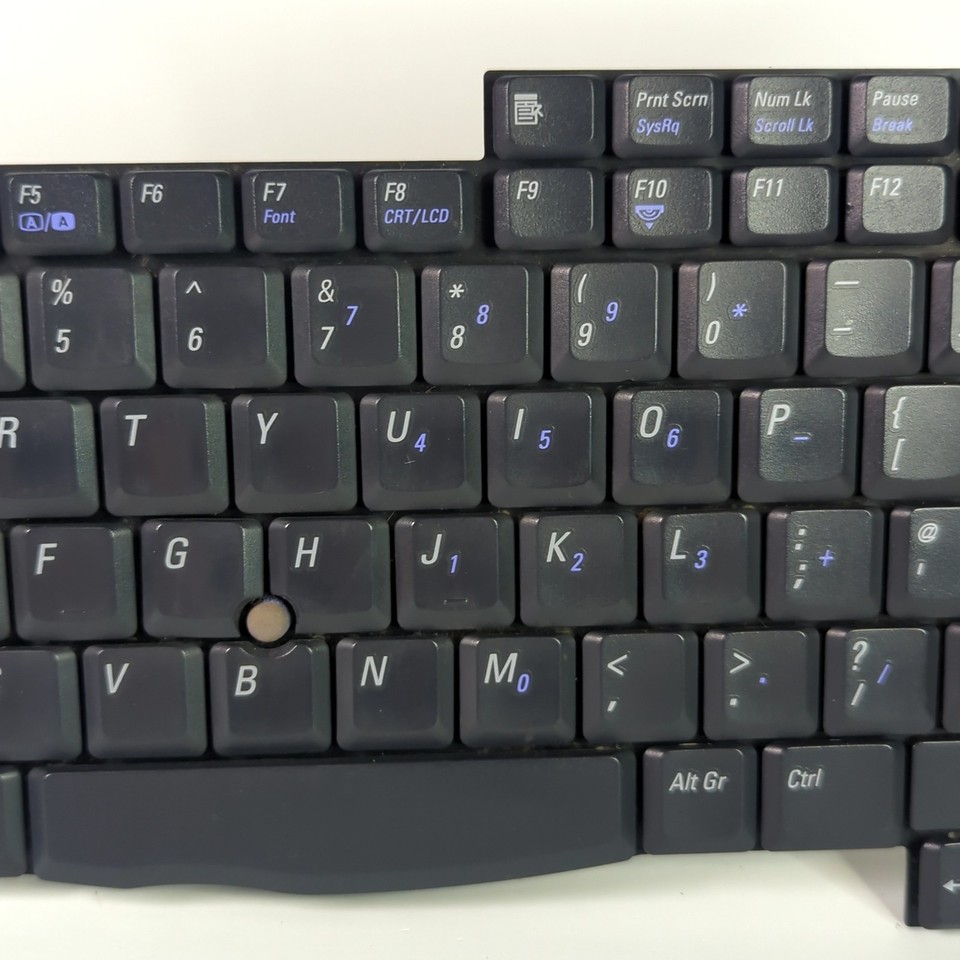 Dell Inspiron 8200 Laptop Keyboard DP/N 04J360 Black QWERTY | eBay UK