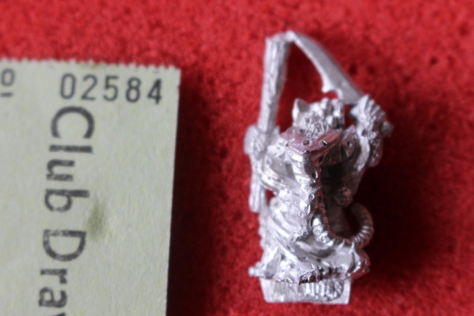 Games Workshop Warhammer Skaven Plague Monk Clan Pestilens New Figure ...