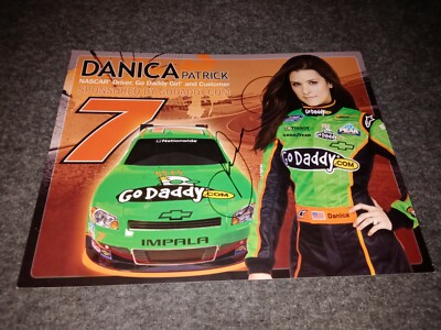 Danica Patrick Signed Driver Card | eBay
