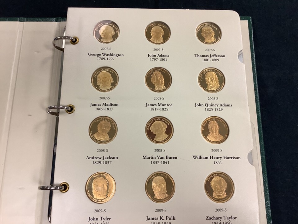 2007-2016 Complete Proof U.S. Presidential Dollar Series (39 Coins)! | eBay