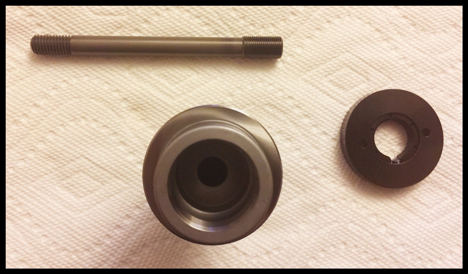 HSK-E50 1-1/4" BORE x 31.75mm EXTENSION CNC Grinding Wheel Arbor -Full ...