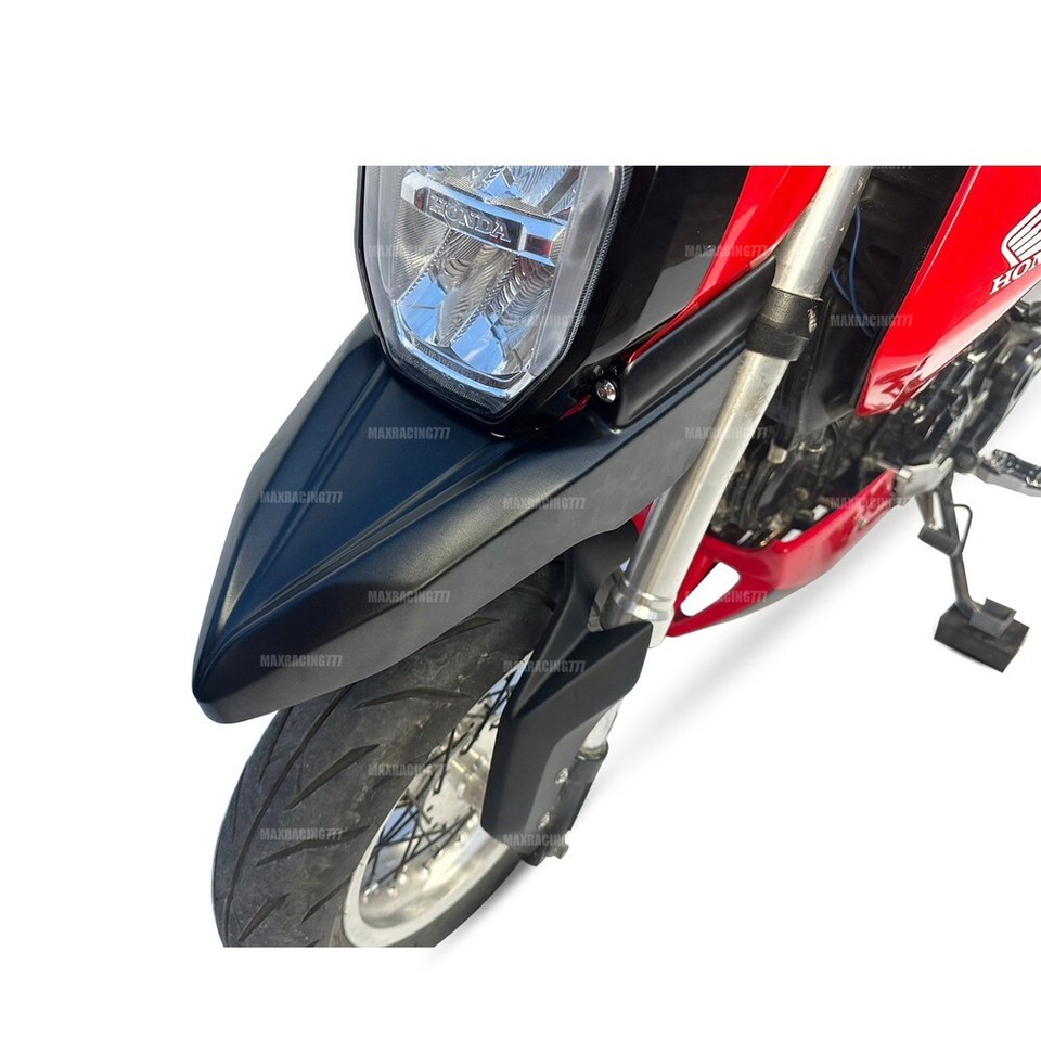 MOTARD FRONT FENDER MUD GUARD FAIRING BLACK FIT FOR HONDA GROM 125 2021 ...