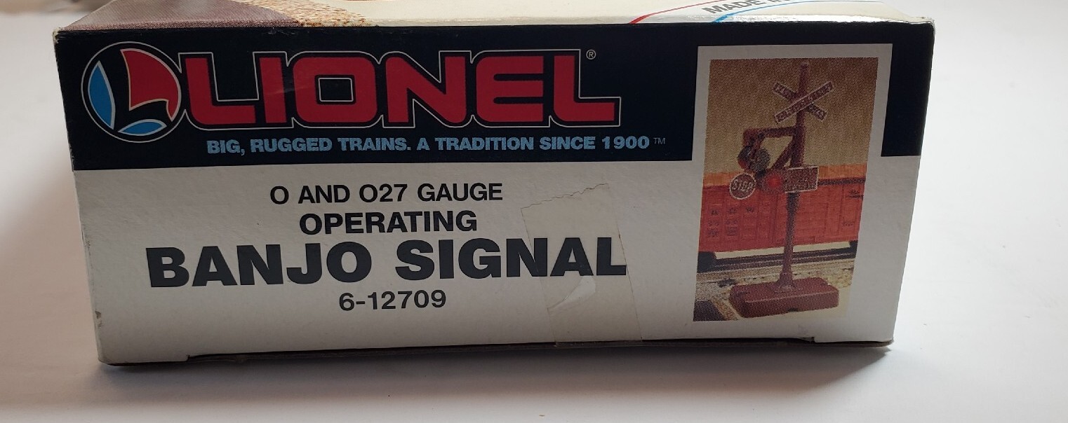 Lionel 0 & 027 Gauge Operating Banjo Signal 6-12709 for sale online | eBay