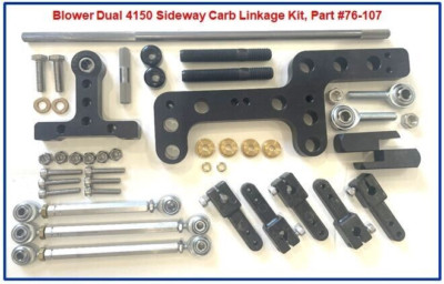 Genuine Enderle Dual Carb Linkage supercharger Blower Sideways 6-71 USA ...