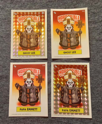 ghost papa emeritus OH, THE HORROR-IBLE skeleta garbage pail kids ...