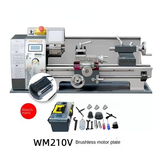 Speed High Power Machine Tool Metal Lathe Lathe Machine with Switch ...