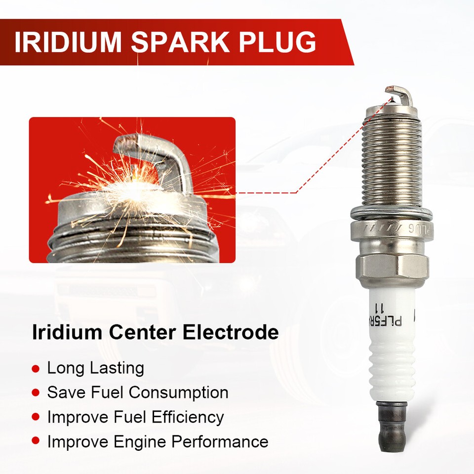 6 Pack Ignition Coil & Iridium Spark Plug For 2002-2008 Nissan Maxima 3 ...