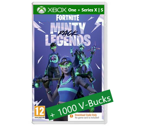 NEU DLC Key Code für Fortnite Minty Legends Pack + 1000 V-Bucks XBOX Series X S | eBay