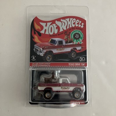 HOT WHEELS RLC Club Exclusive 2018 Holiday Car Texas Drive ‘Em #03942/ ...