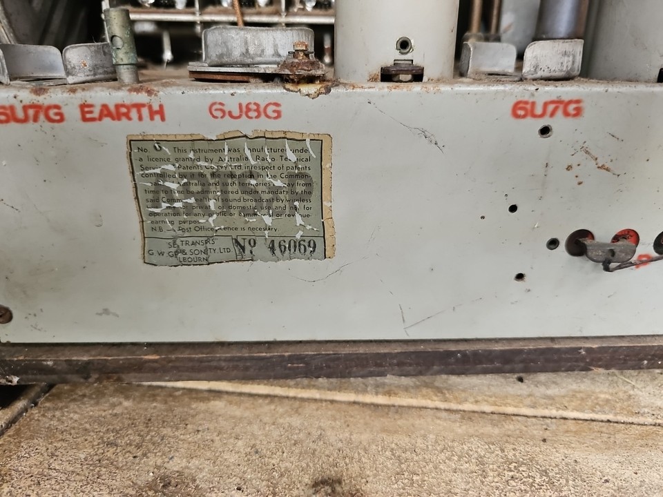 Antique AWA Radiola Valve Radio Wood Case | eBay Australia