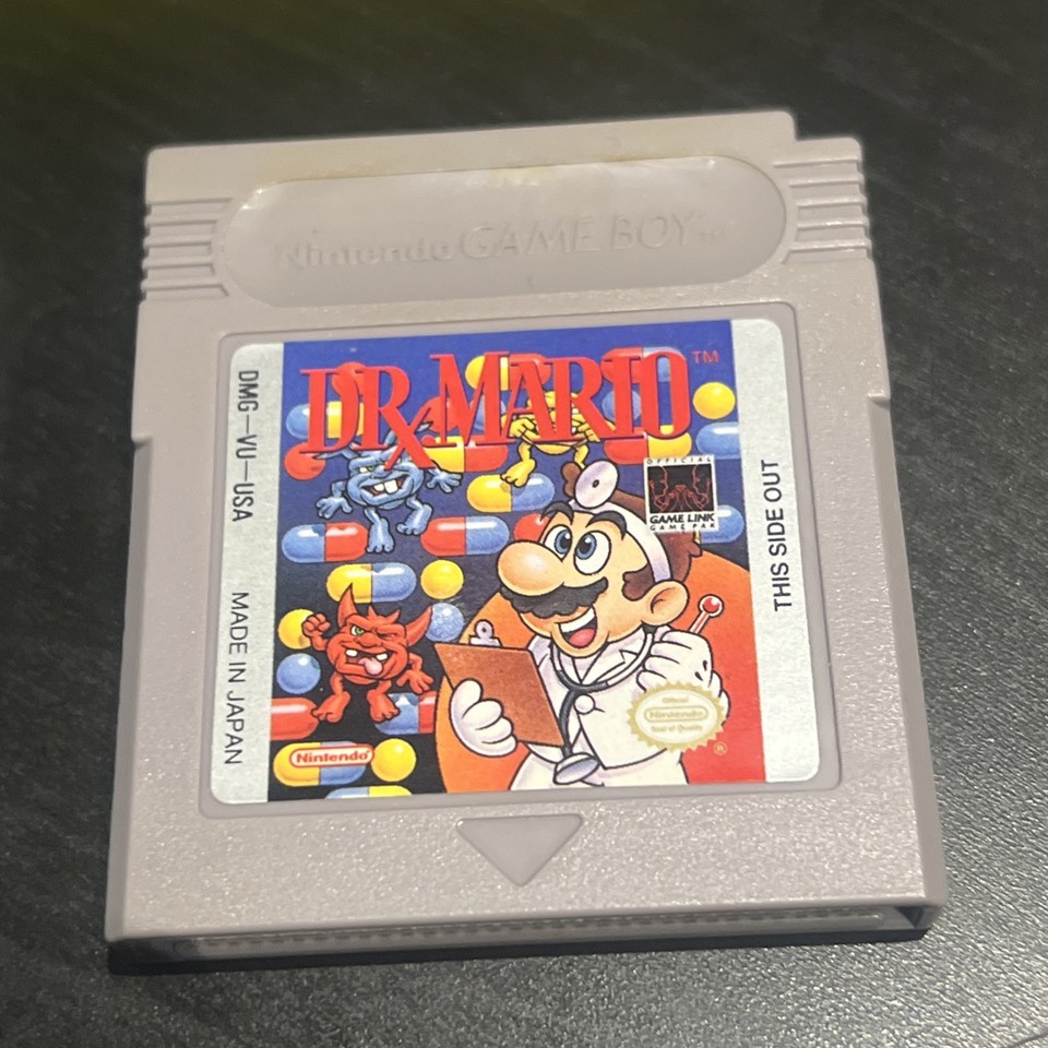 Nintendo Game Boy Dr. Mario Cartridge Only Authentic Tested Works | eBay