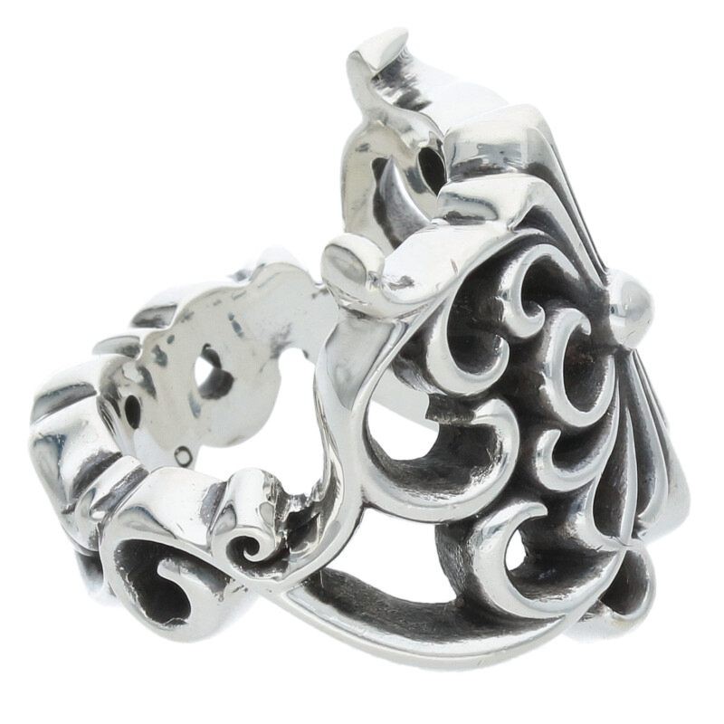 Chrome Hearts Size 9 Rng Wrap Butterfly Wrap Silver Ring (Silver 16.29G ...