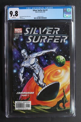 Silver Surfer V4 #1 first Ellie & Denise A Waters 2003 Communion JUSKO ...