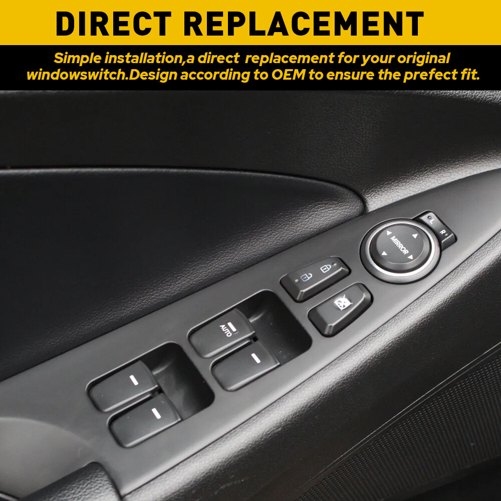 Front Left Driver Power Window Switch For 2011-2015 Hyundai Sonata ...