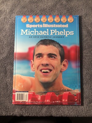 SPORTS ILLUSTRATED MAGAZINE MICHAEL PHELPS AN EPIC OLYMPIC JOURNEY - O ...