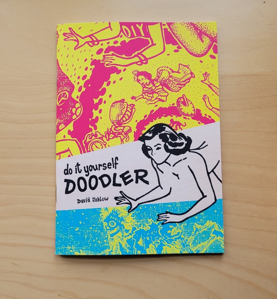 Framed Original Drawing SKREE 2010 Ink on Paper Art David Jablow ...