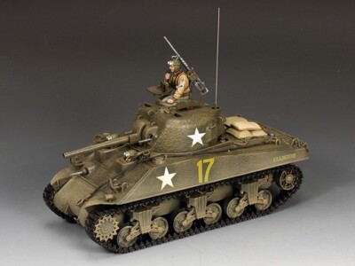 KING & COUNTRY DD381 (SE) WWII U.S. ARMY TANKS "M4 SHERMAN TANK (HULL ...