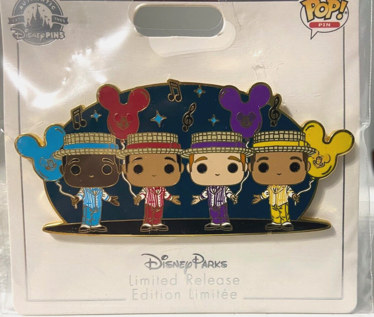 Disney Funko POP! DAPPER DANS Disney Parks MAIN STREET USA PIN LR NWT ...