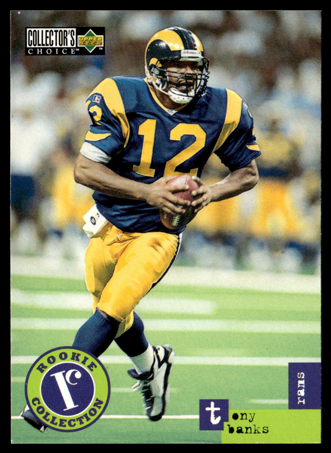 1996 Collector's Choice Update Tony Banks #U42 St. Louis Rams RC | eBay