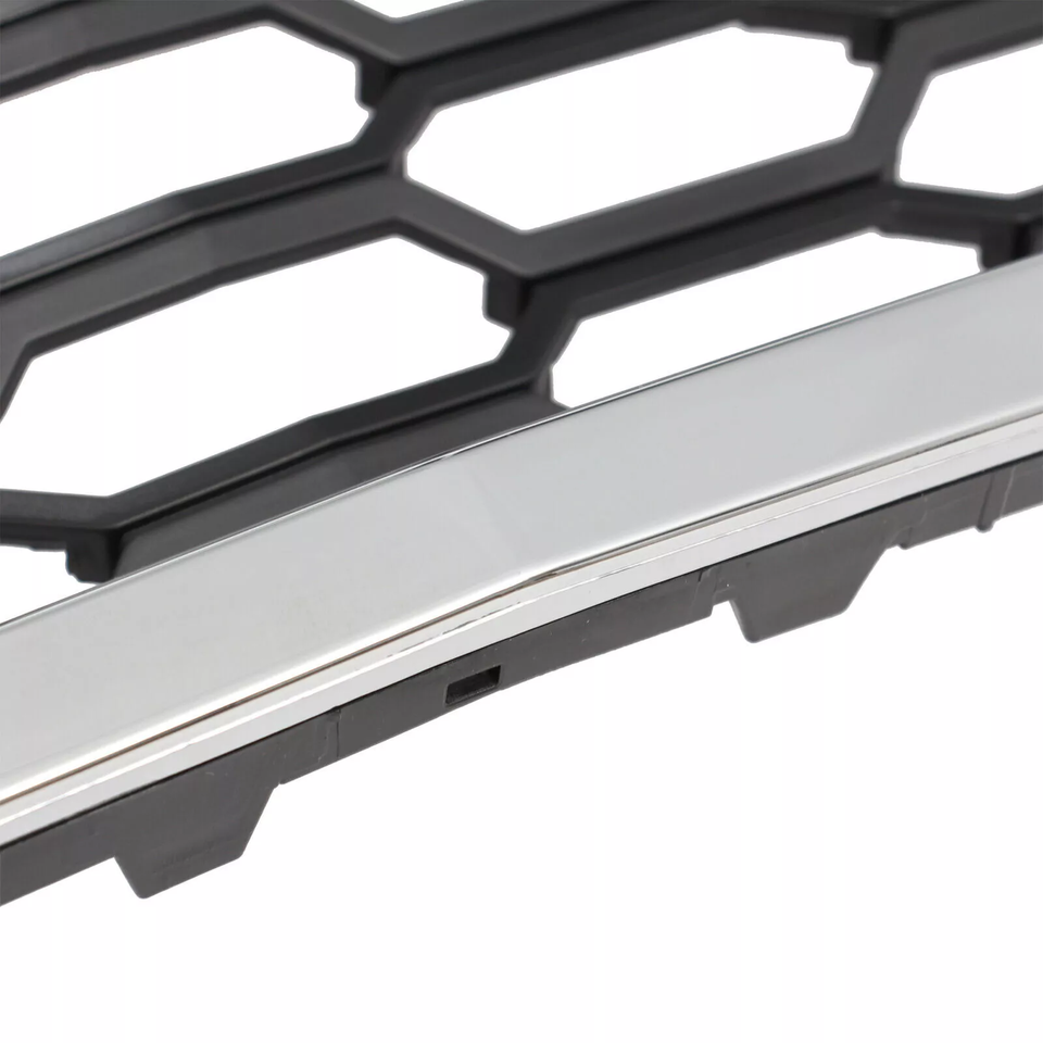 For 2015-2020 Chevrolet Tahoe Suburban Front Upper Grille Chrome&Black ...