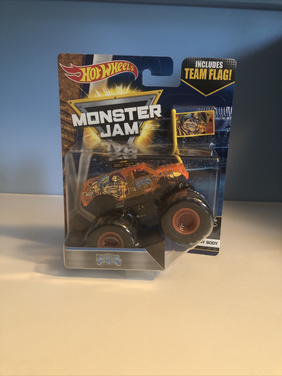 Monster Jam 2017 Jester X-ray Body Team Flag NIB MINT | eBay
