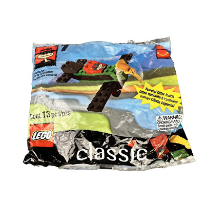 Vintage Lego 1841 Classic Aeroplane - McDonald's Toy #7 1999 - 13 Pc ...