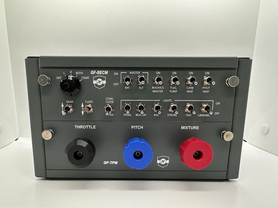 GoFlight GF-LGT II, GF-SECM, GF-TPM Flight Simulator Controllers | eBay