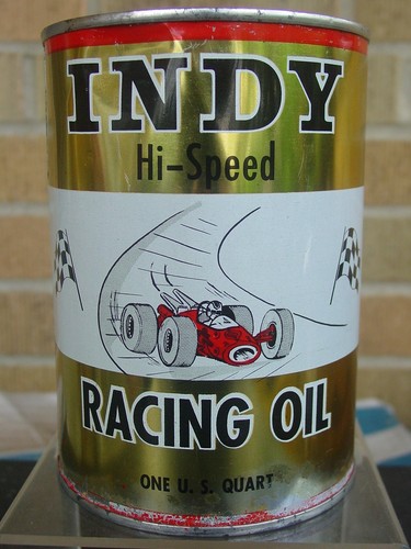 Great Graphics! INDY HI-SPEED RACING OIL - Indianapolis, Indiana ...