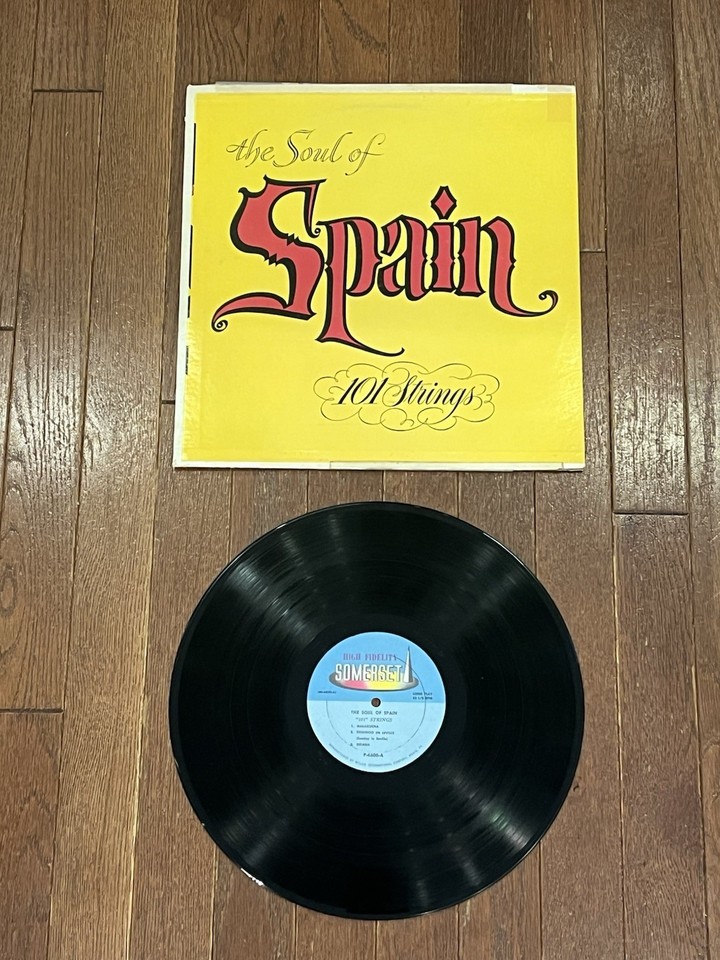 The Soul Of Spain 101 Strings 33RPM Vinyl LP Somerset Records 1958 ...