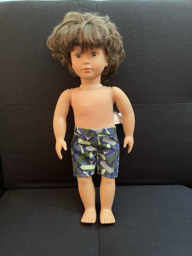Battat Our Generation 18” Boy Doll Curly Brown Hair Theodore | eBay