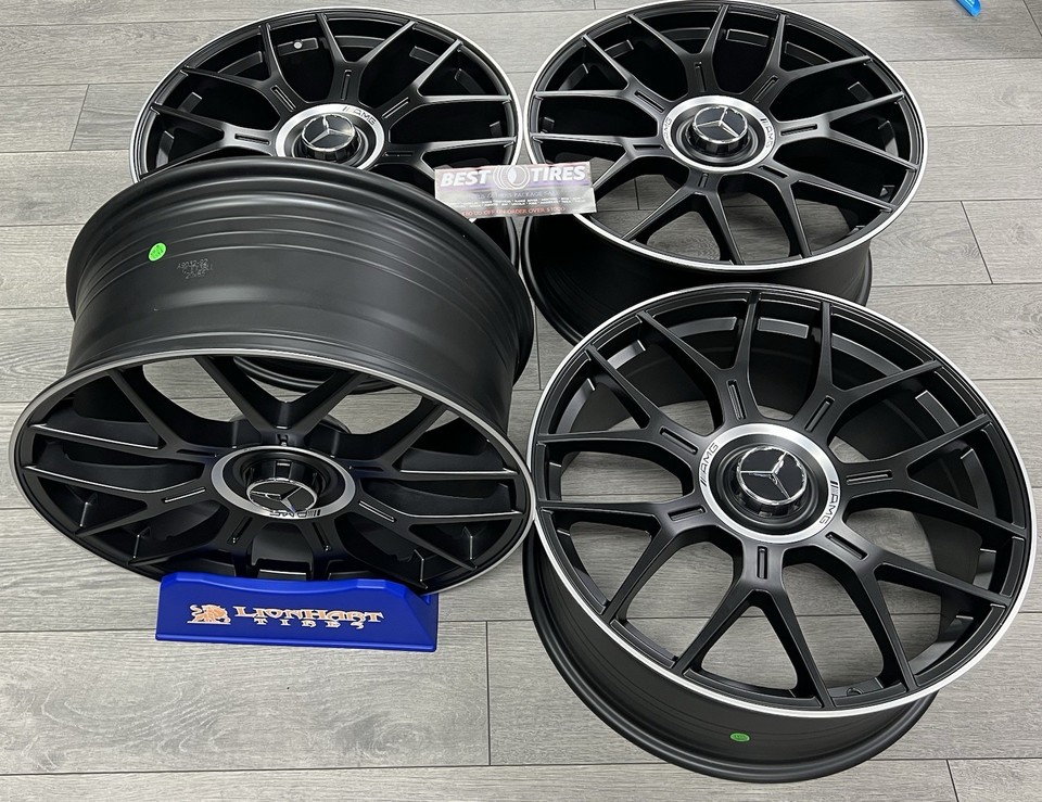 20” INCH STAGGERED E63 MERCEDES AMG RIMS SET 4 E53 E63S Matte Black | eBay