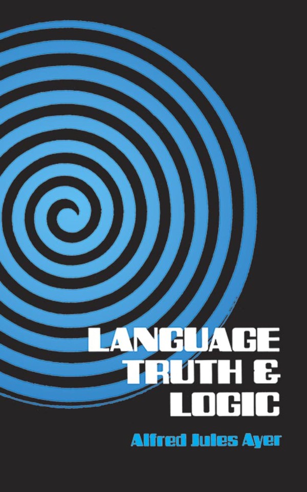 Language, Truth and Logic (Dover Books on Western Philosophy ...