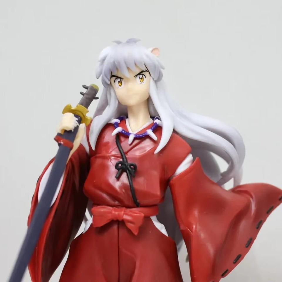 Anime Inuyasha Figure Inuyasha Kikyō PVC Model Toys Collectible Gift | eBay