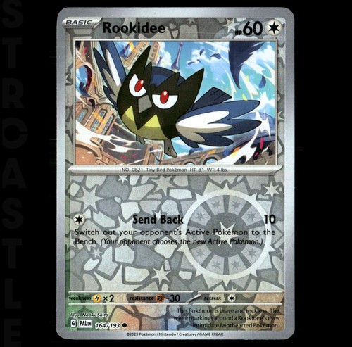 Rookidee 164/193 Paldea Evolved Scarlet Violet - Reverse Holo Common ...