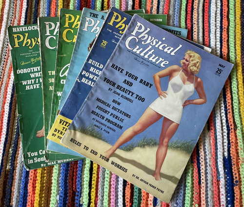 Physical Culture Magazine - Lot of 6 Issues From the 1930s ...