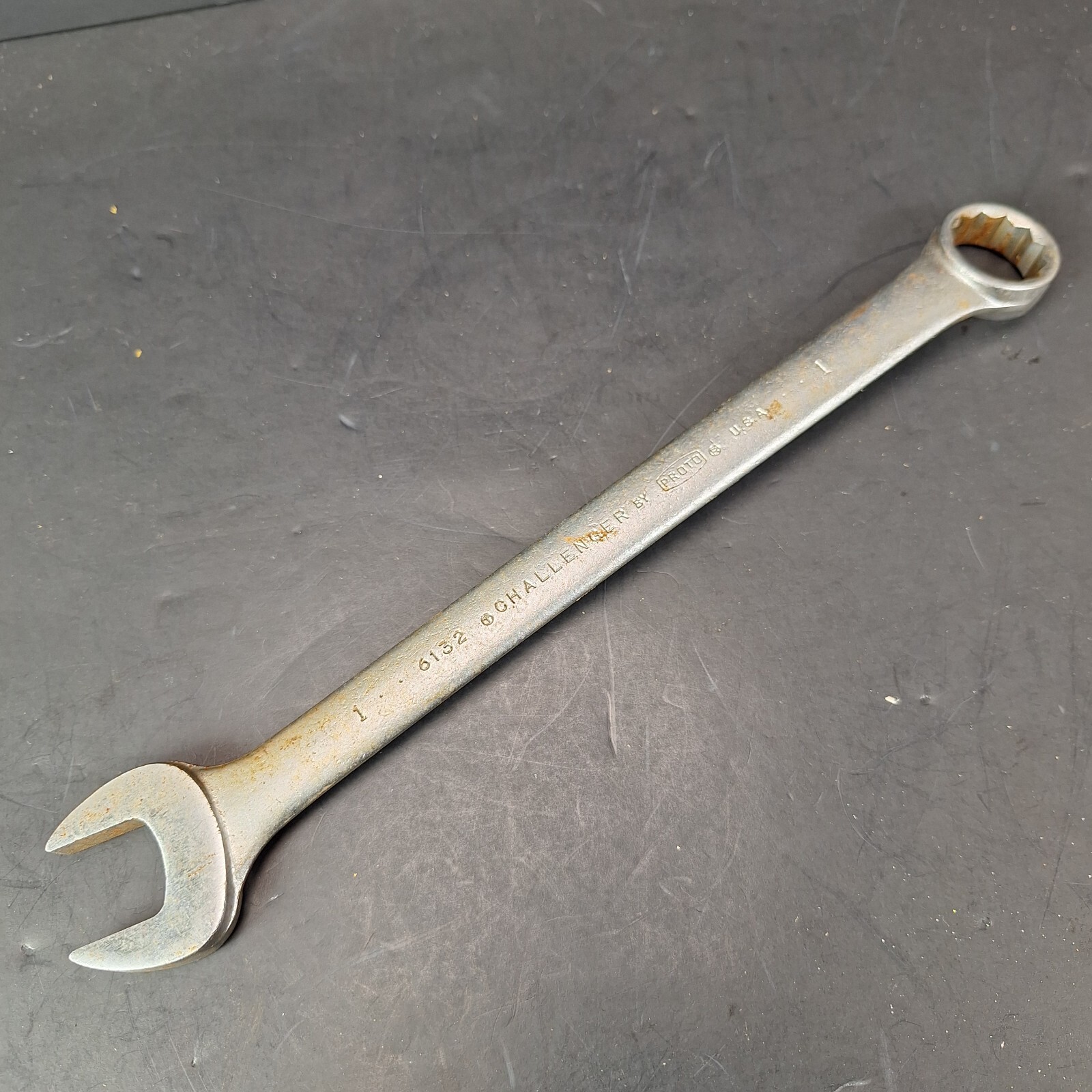 Challenger by Proto Combination Wrench 1" Tool Box End Open End Model ...